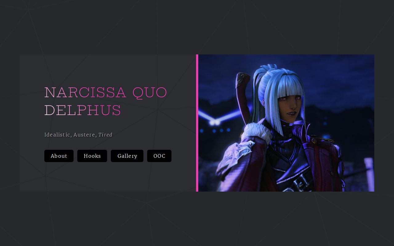 Narcissa quo Delphus